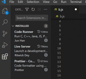 How to run javascript in visual studio code - All Bachelor